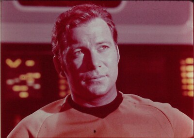 Star Trek TOS 35mm Film Clip Captain Kirk William Shatner Bridge ST ...
