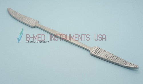 OR Grade Putti Bone Rasp Double Ended 10 1/2" 18mm Flat Tapered 4mm ...