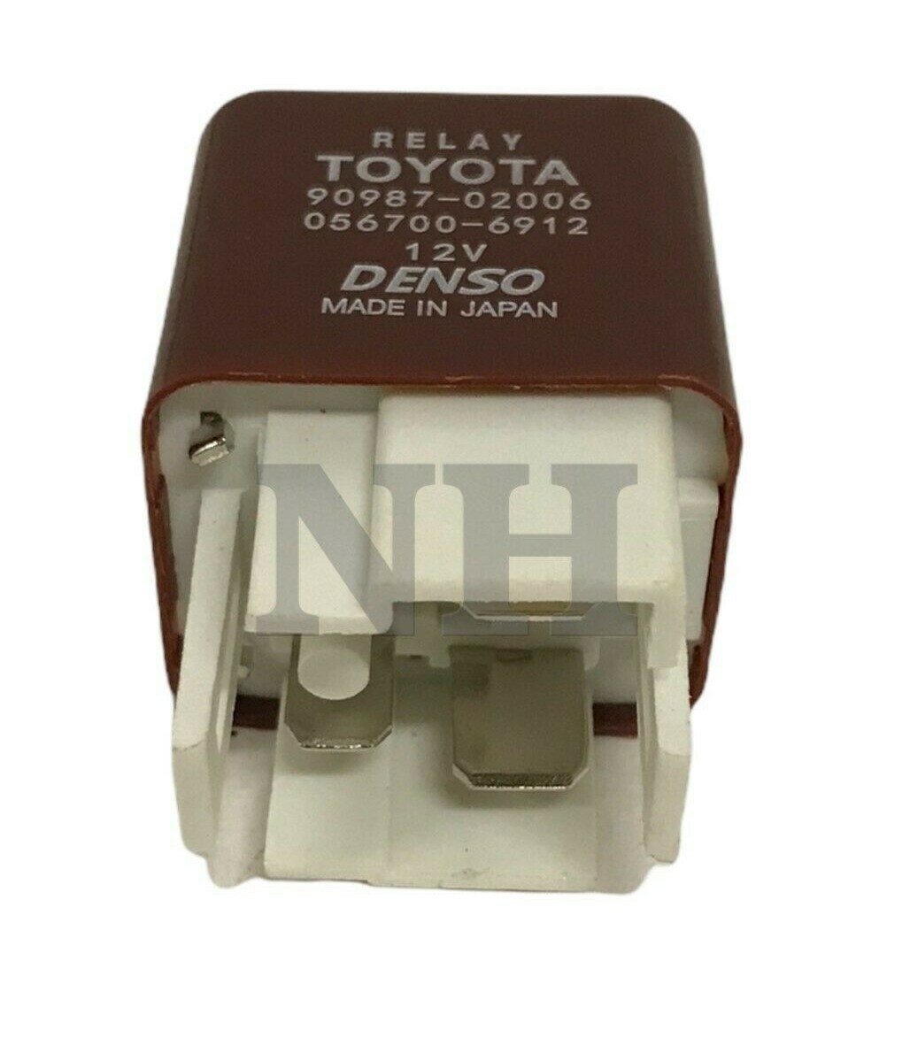 Fits Toyota Land Cruiser 4-Pin Brown Glow Plug Relay 90987-02006 OEM ...