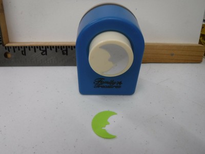 FAMILY TREASURES CRESCENT MOON CRAFT PAPER PUNCHES EUC A28025 | eBay