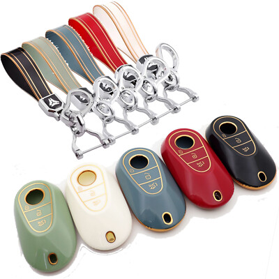 For Mercedes Benz C S Class W223 W206 C260 C200 TPU Remote Key Fob Case ...