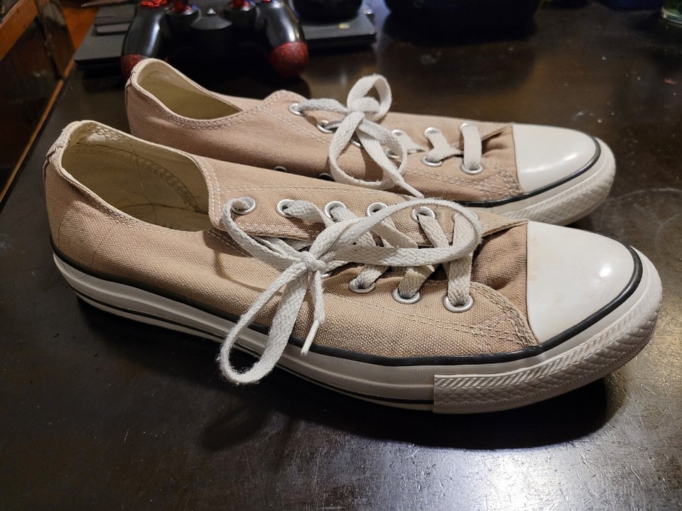 Converse All Star Lace Up Low-Top Casual Sneaker SIZE: 8 Brown | eBay