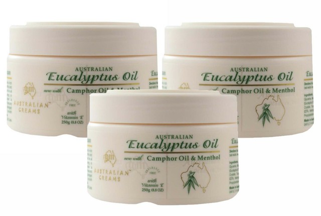 Australian Eucalyptus Oil Cream Face Body Moisturiser Lotion 250gm for ...