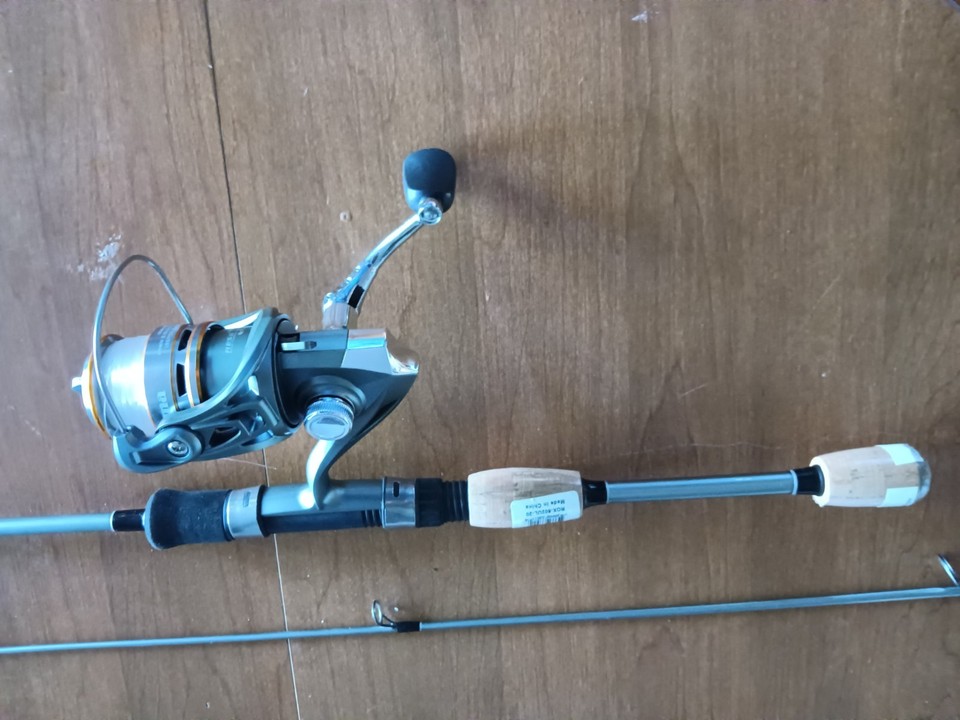 Okuma Rox-20 6' Spinning Rod and Reel Combo, Ultra-Light | eBay