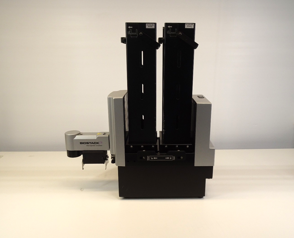 Bio-Tek BioStack 3 BIOSTACK3WR Automated Microplate Stacker w 2 Racks ...