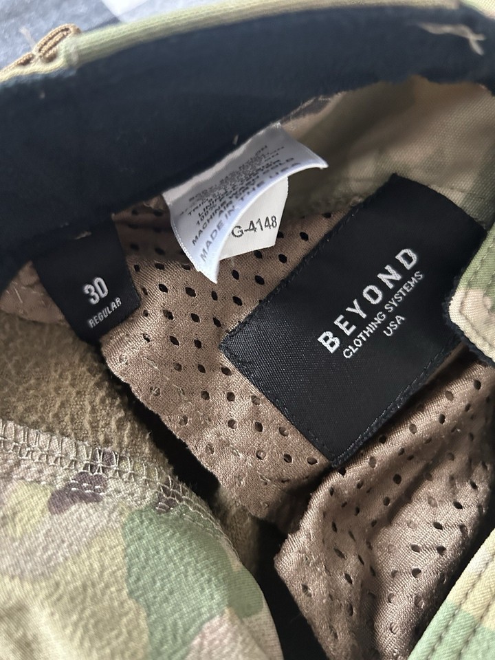 Beyond Clothing A5 Rig Durable Softshell Pants - Multicam - size 30 | eBay