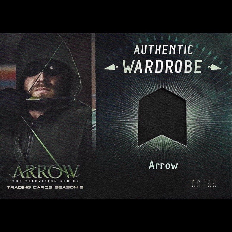 Arrow Season 3 Stephen Amell As Arrow Wardrobe Relic Card - 6/99 | eBay