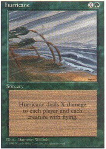1 x Hurricane - Fourth Edition - NM-Mint - MTG | eBay