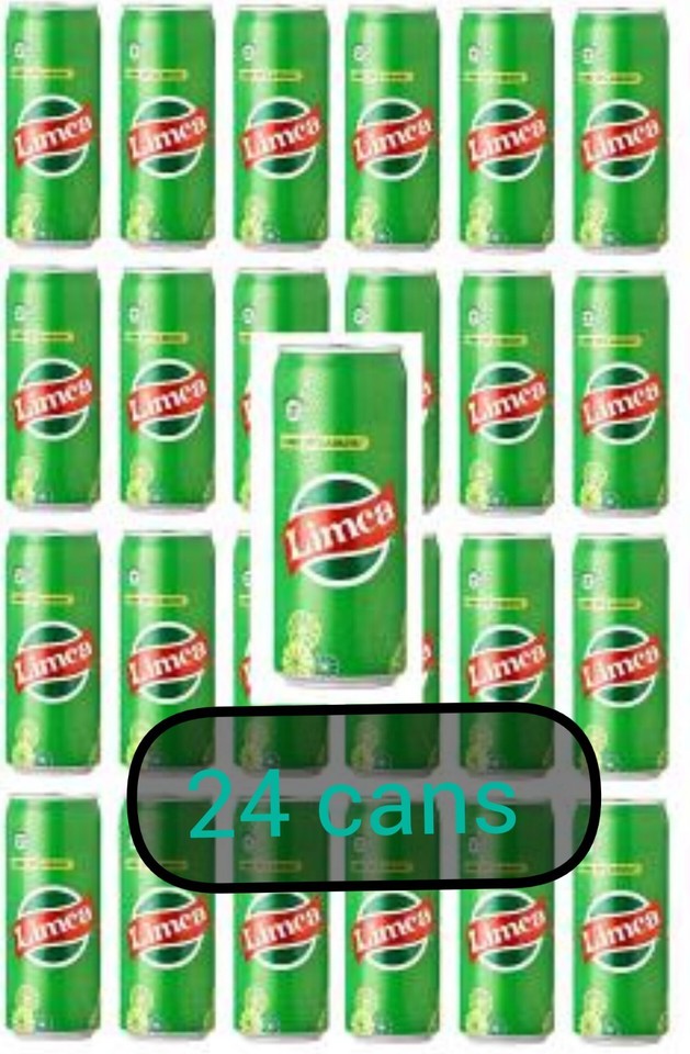 Limca soft drink 300ml Can Soft Drink Refreshing Lemon Drink (24 cans ...