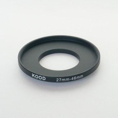 STEP UP ADAPTER 27MM-46MM STEPPING RING 27MM TO 46MM 27-46 FILTER ...