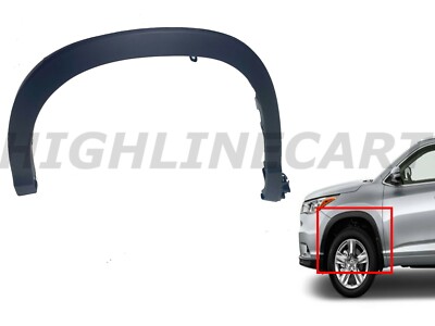 For 2014-2019 Toyota Highlander Left Front Fender Flare Molding Trim ...