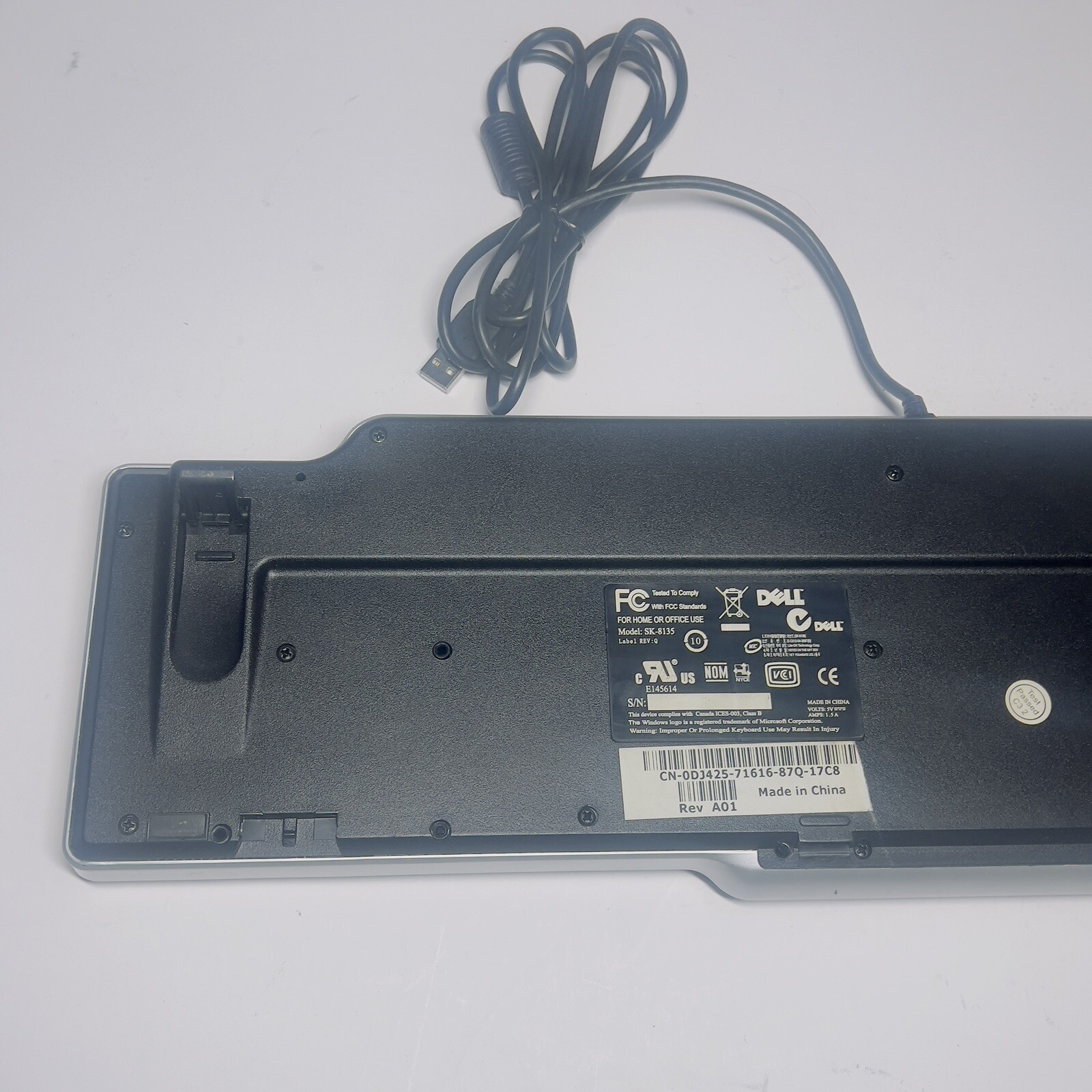 Dell SK-8135 USB Hub Wired, Multimedia Keyboard - Black for sale online ...