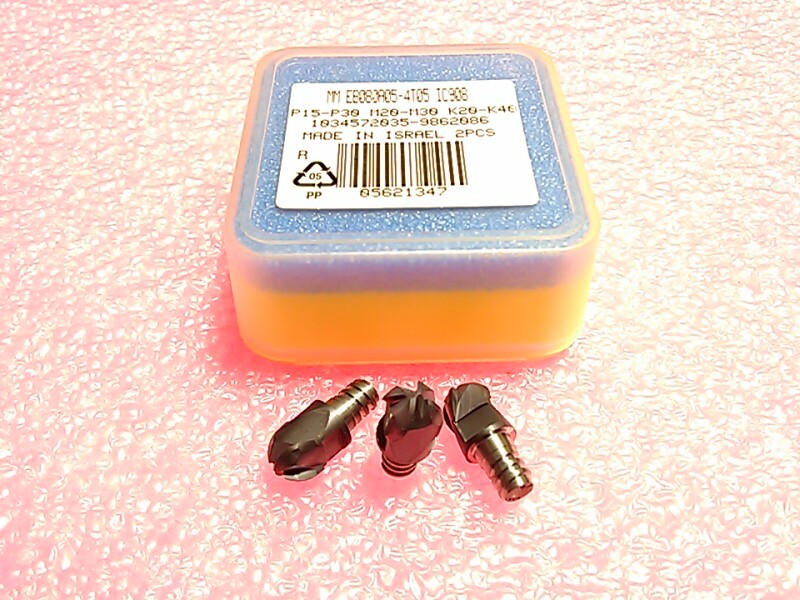 *3 PCS* MM EB080A05-4T05 Grade IC908 Carbide Ball Nose Milling Tip ...