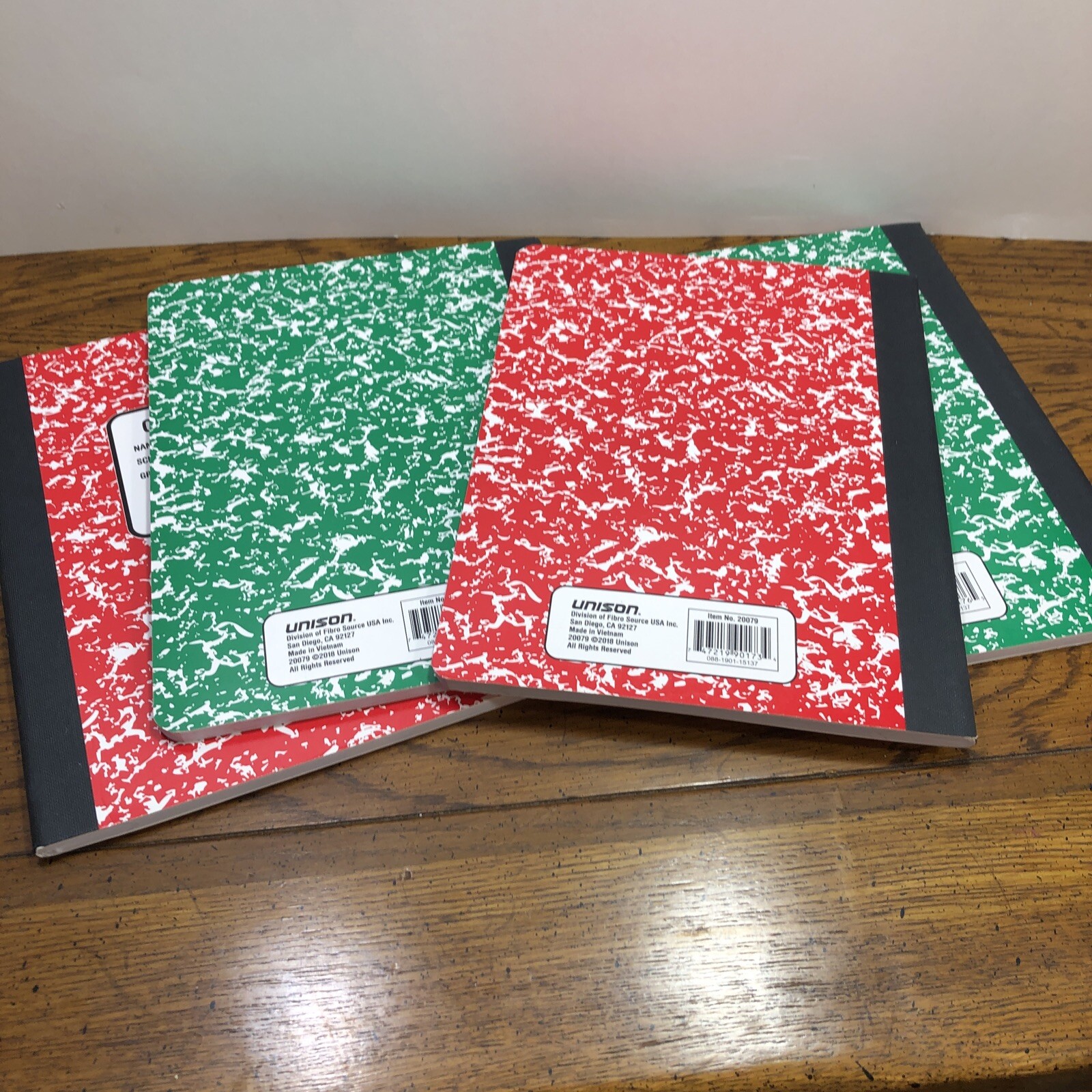 5+Composition+Notebook+Unison+BRAND+-+College+Ruled+80+Sheets+Each+9.75 ...