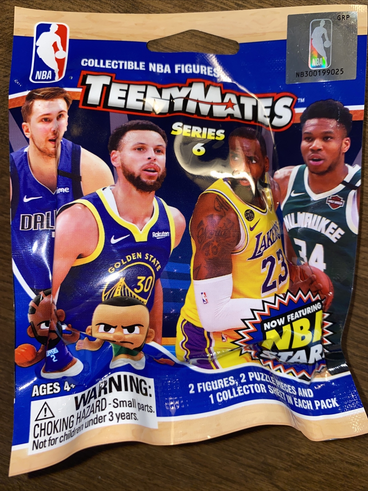 NBA TEENYMATES (Series 6 ) Collectible NBA Figures 2021 season (1 Pack ...