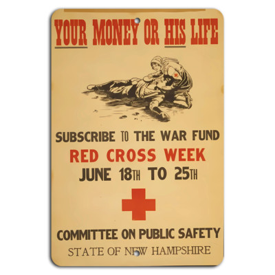 Support Red Cross Week: Your Money or His Life! | eBay