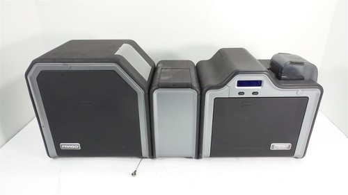Fargo HDP5000 - 089152 - Color ID Card Printer + Flipper + Laminator ...