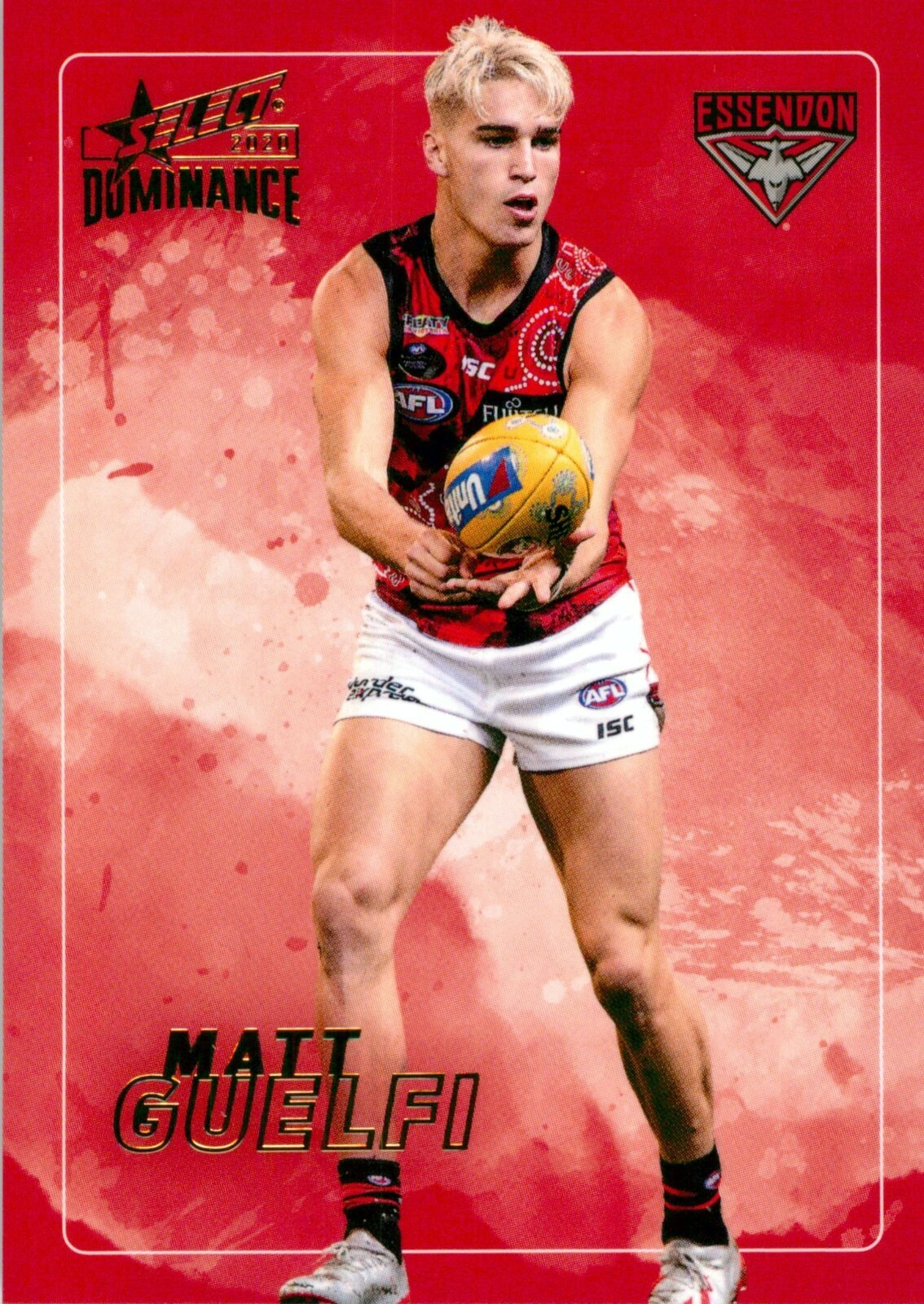 2020 ESSENDON BOMBERS AFL Card MATT GUELFI Dominance | eBay Australia