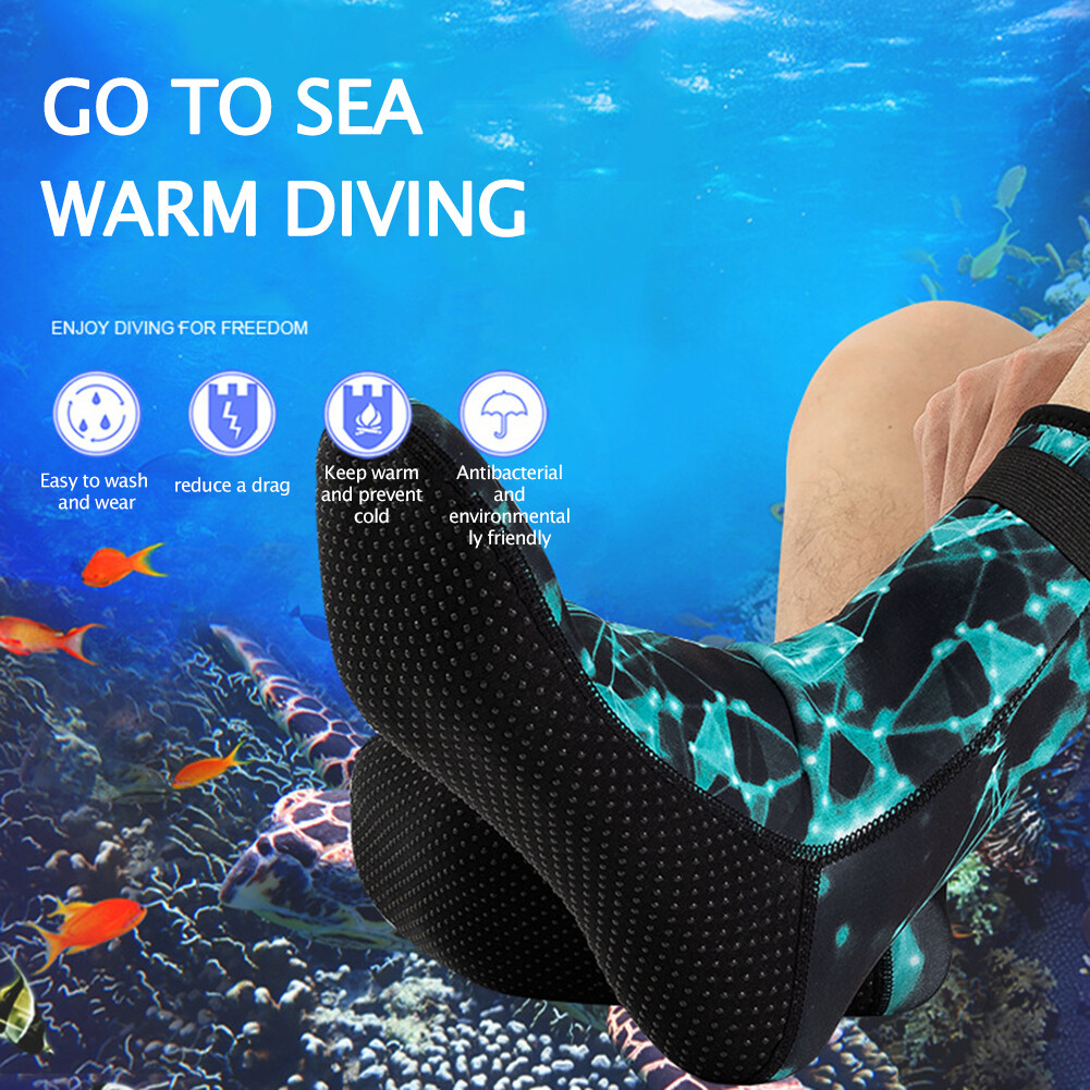 AU Diving Socks Unisex Wearable Surfing Beach Boots Neoprene for Men ...