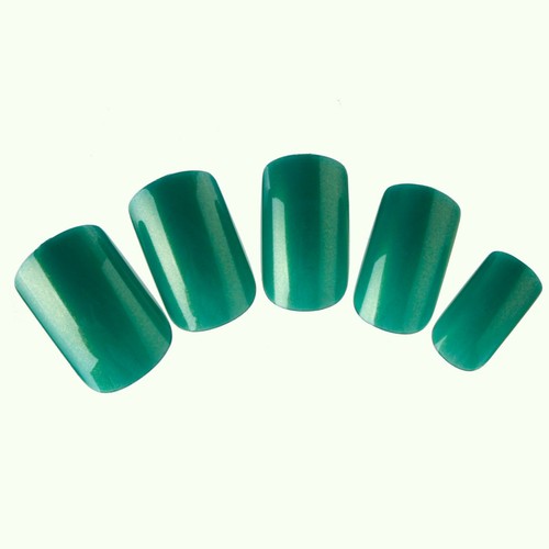 WHOLESALE 24pcs Full Cover False Nails Salon Artificial Fake Nail Art ...