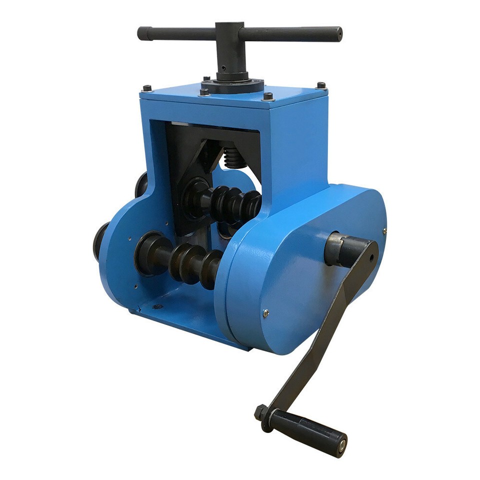 Manual Pipe Tube Ring Roll Bender Band Roller Flat Square Round | eBay