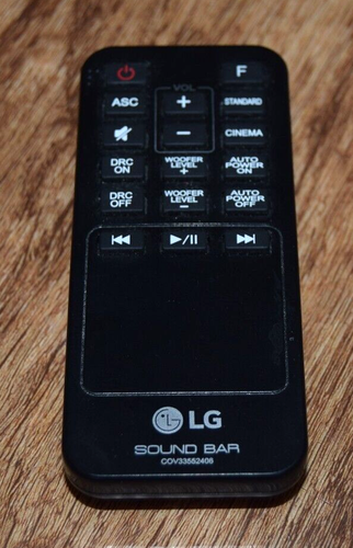 Original LG Sound Bar System Remote Control COV33552406 For SH2 SPH2B-P ...