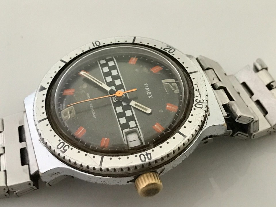 Vintage Timex Rally 1970's Racing Celebrating Watch | eBay