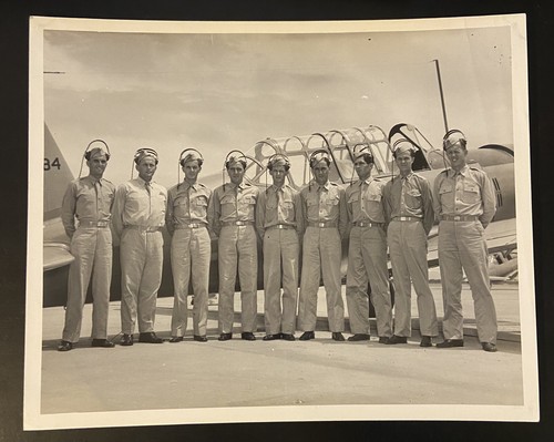 Vtg B&W Photo US Army Airplane Military Plane Aircraft War Prop 8x10 ...