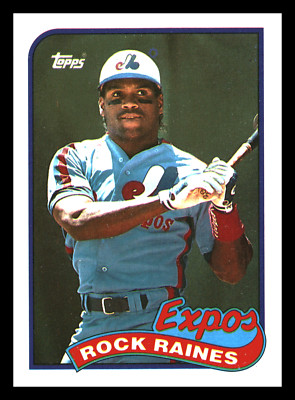 1989 Topps Rock Raines HOF #560 NM-MINT Montreal Expos | eBay