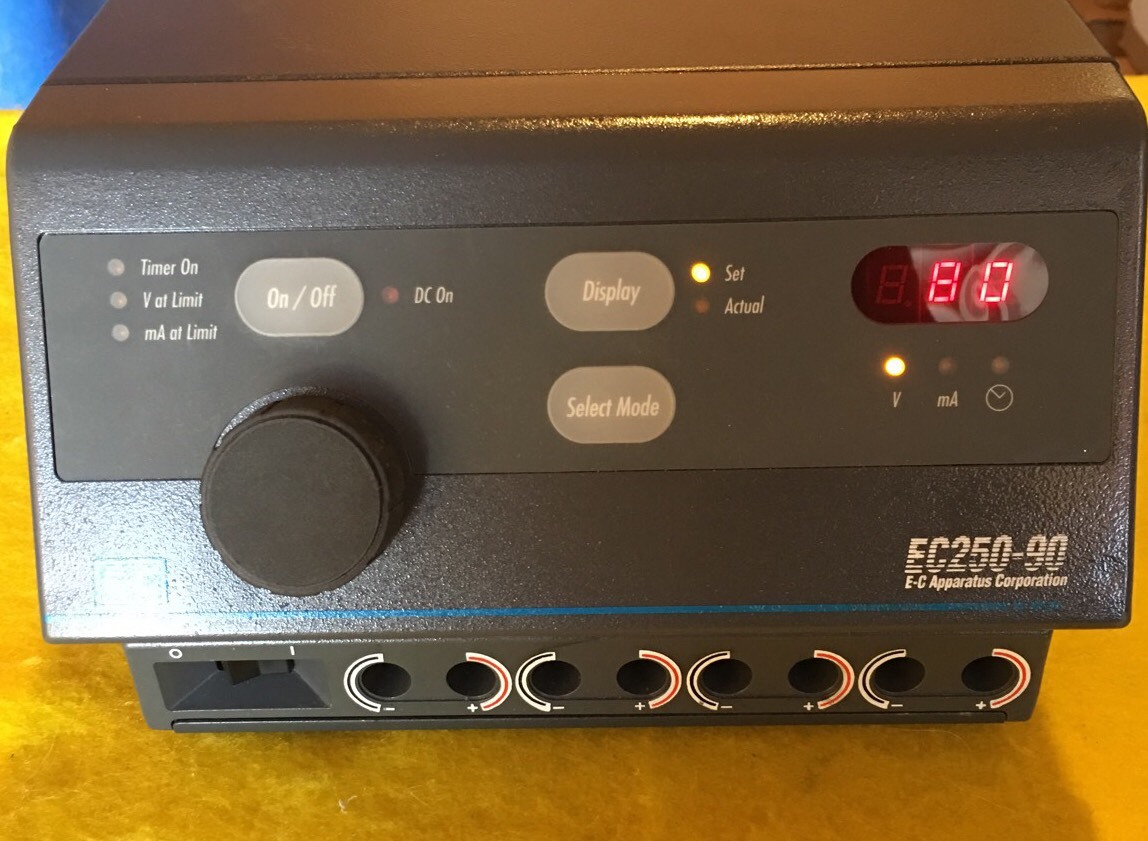 E-C Apparatus Corporation EC250-90 Electrophoresis Power Supply FB ...