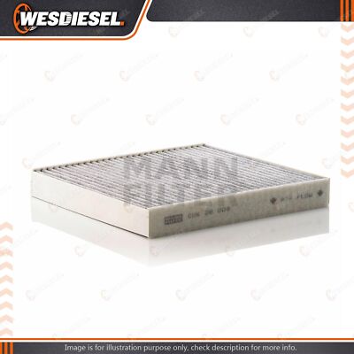 MANN Active Carbon Cabin Filter for Audi A3 RS3 S3 8V 8VA 8VE 8VF 8VS ...
