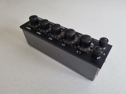 Decade Resistance Box 0-10,000 Ohms, H Tinsley & Co Ltd. London SE25 | eBay