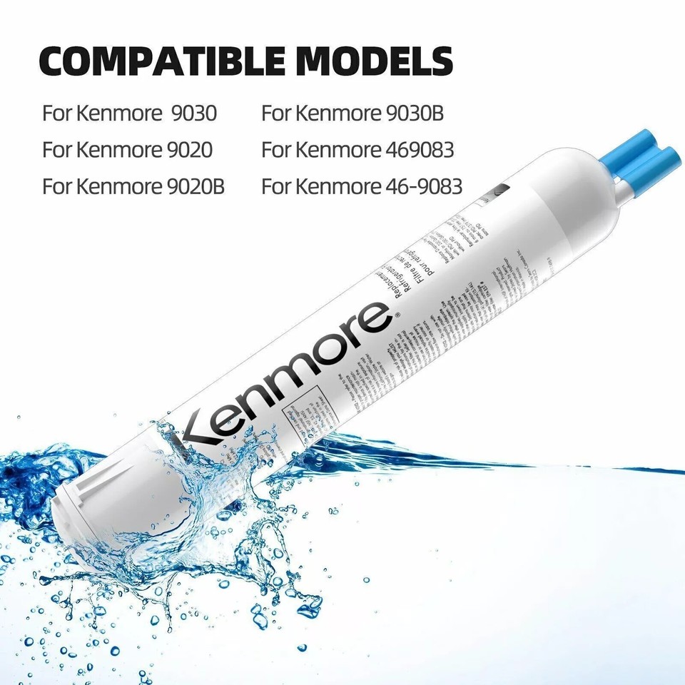 2Pack Kenmore 9083 469083 9020 Replacement Refrigerator Cartridge Water ...