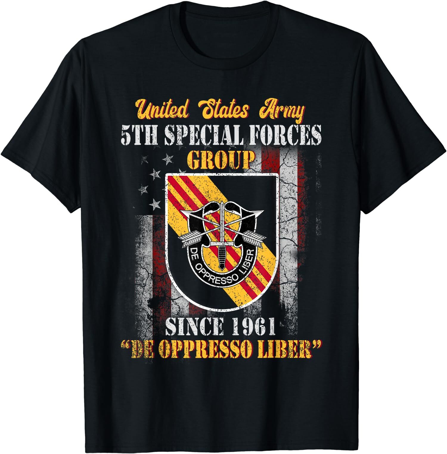NEW LIMITED 5th Special Forces Group 5th SFG Army De Oppresso Liber T ...