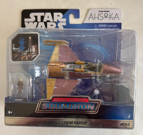 New! Star Wars Micro Galaxy Squadron - SHIN HATI'S FIEND FIGHTER -FREE ...