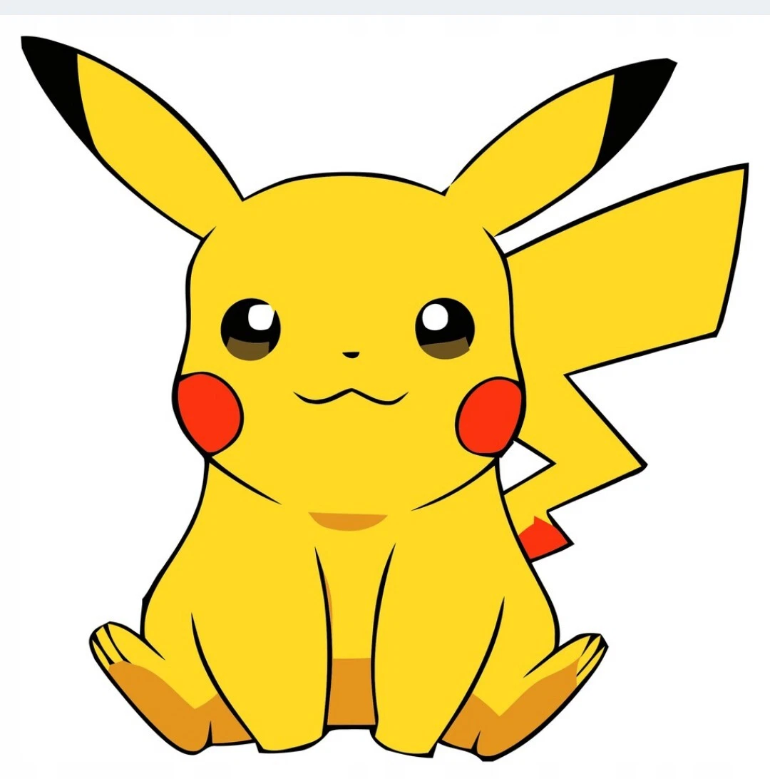 How To Draw Cute Pikachu