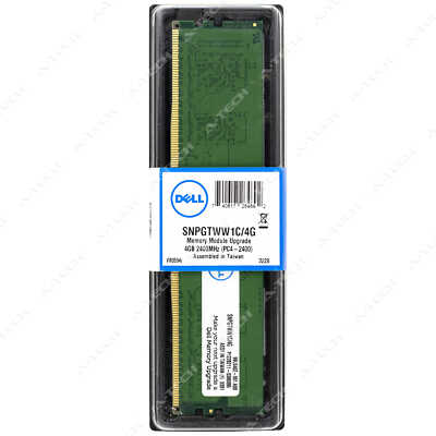 Dell 4GB DDR4-2400 SNPGTWW1C/4G GTWW1 0GTWW1 Factory Sealed Desktop ...