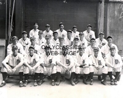 1935 DETROIT TIGERS BASEBALL TEAM 8X10 PHOTO WORLD SERIES GOSLIN FOX JO ...