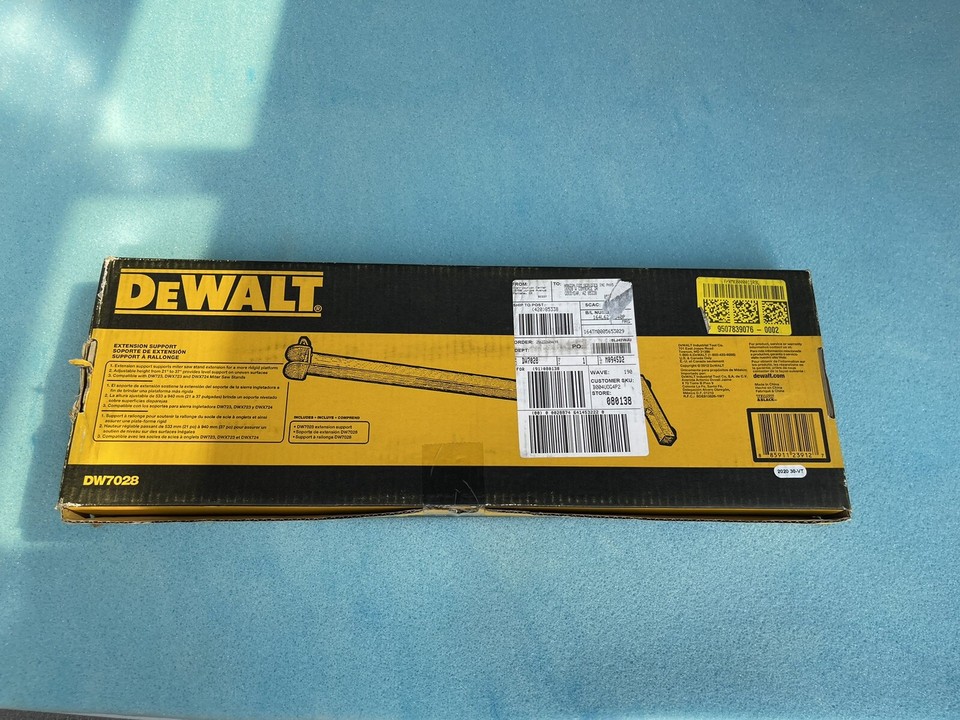 DEWALT DW7028 Miter Saw Stand Extension Support | eBay