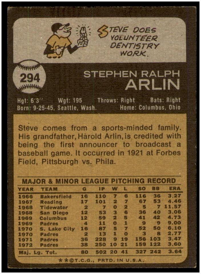 You Pick 1973 Topps Baseball EX or Better unless otherwise noted #292 ...