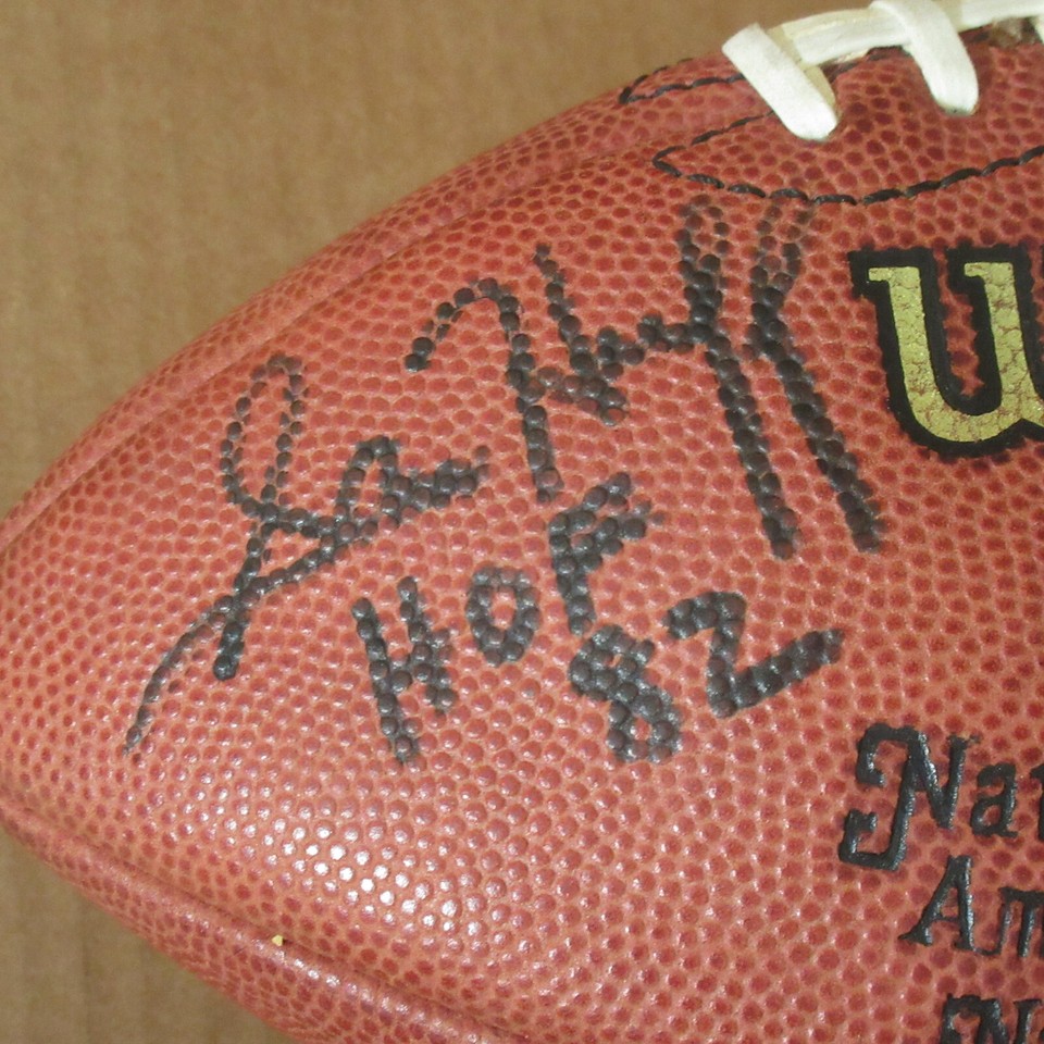 Vtg Washington Redskins Football USA Official Wilson NFL Autographed ...