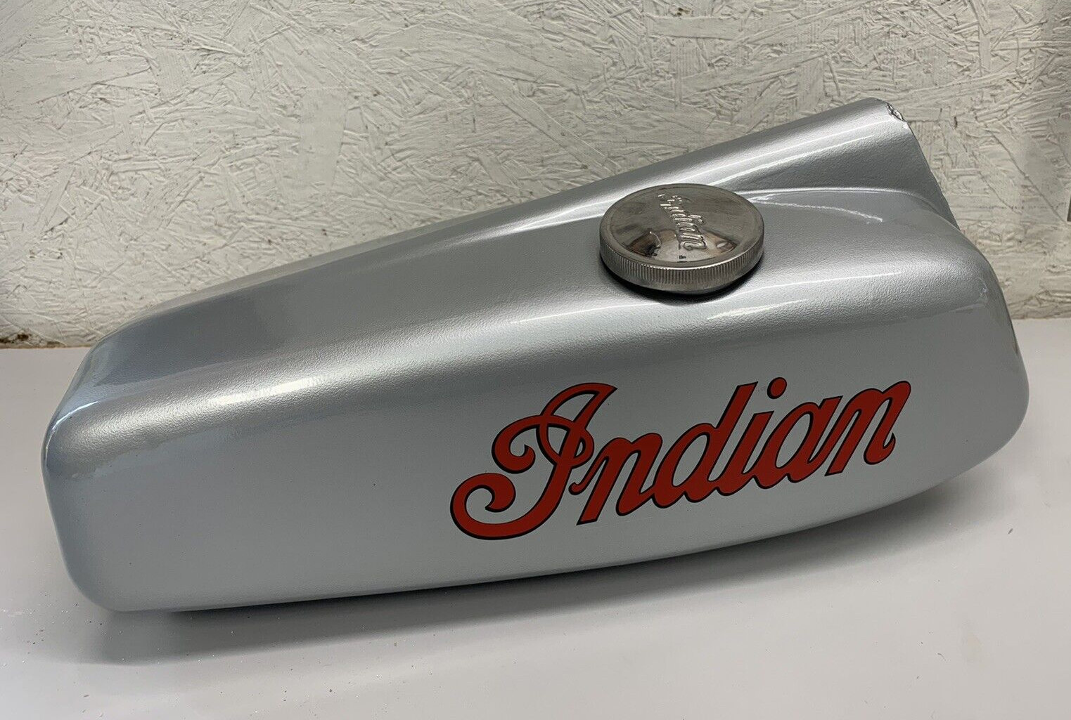 Indian Red Script Gas Tank Decal Dirt Bike ME100 125 MT ML MX74 76 ...