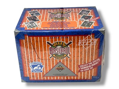 1992 Upper Deck Baseball Factory Sealed Jumbo Box | eBay