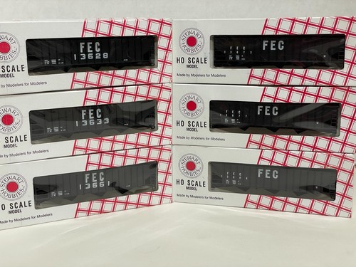 Stewart HO 6-pack (10055) FEC 70 Ton 14 Panel 3-Bay Hopper Car Kits | eBay
