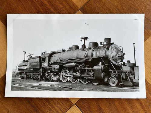 Southern Pacific Railroad Train Engine Locomotive No. 2471 Antique ...