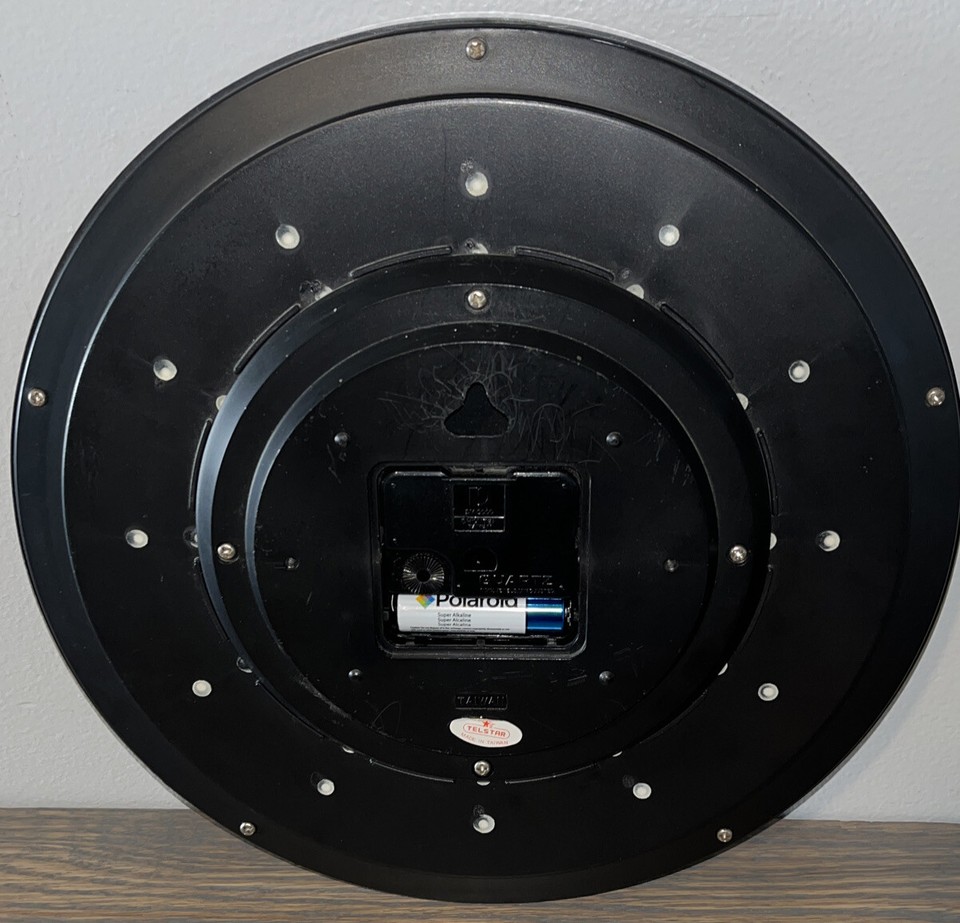 Vintage Golf Ball 10” Wall Clock “Golf Time” - Golf Course Scene ...