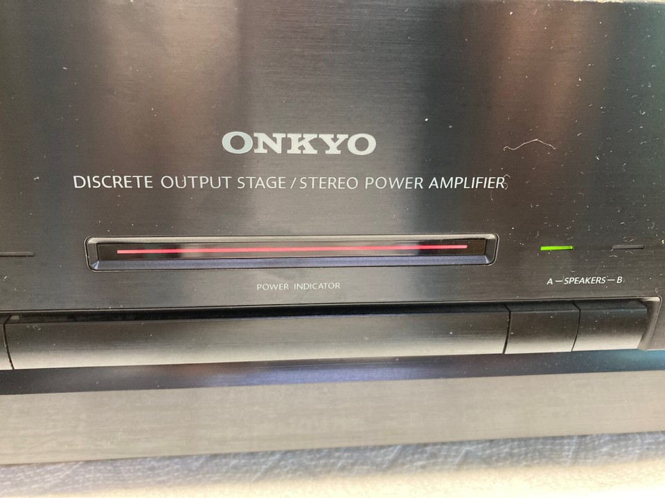 Onkyo M-5100 Stereo Power Amplifier | eBay