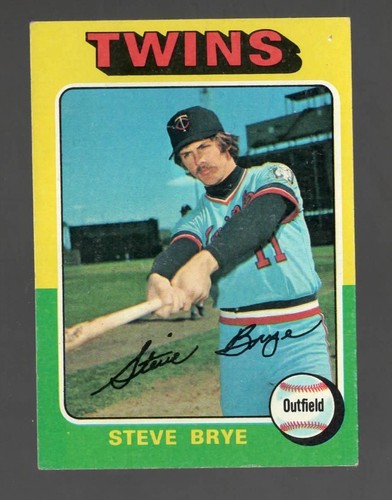 1975 Topps Steve Brye Minnesota Twins #151 Excellent | eBay