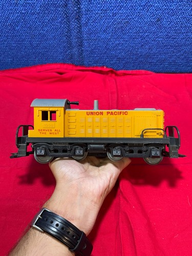 Vintage Marx Union Pacific Diesel Switcher Locomotive #1998 Yellow ...