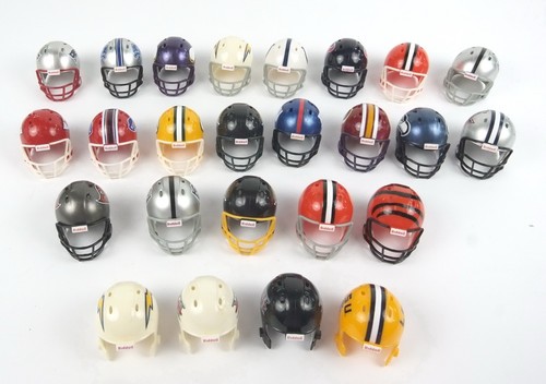 Riddell NFL Mini 2" Football Helmets Lot of 25 Plastic Miniature 2010 ...